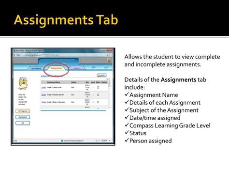 Ppt Compass Learning Odyssey Powerpoint Presentation Free Download Id540591