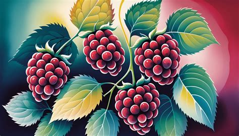 Vibrant Raspberry Cluster Art Free Download Ai Scribbles
