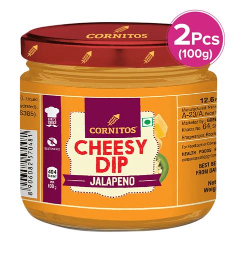 Buy Cornitos Cornitos Cheesy Dip Jalapeno 2 Pieces Online At Rs 160