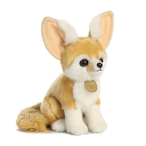 Realistic Stuffed Fennec Fox 9 Miyoni Plush By Aurora Stuffed Safari