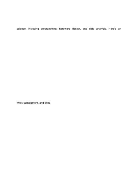 data representation in computer systems is the process of encoding