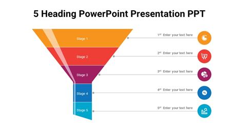 5 Heading Powerpoint Presentation Ppt Pptuniverse