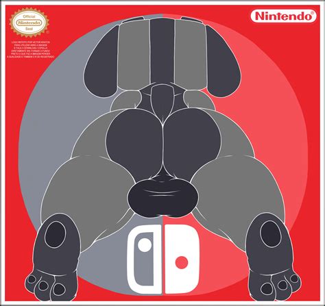 Rule 34 1futa Anthro Back View Big Balls Big Breasts Greey Nintendo