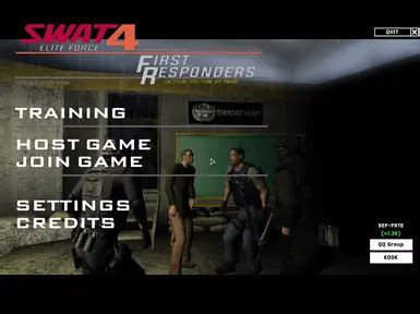 SEF FR Tactical Edition At SWAT 4 Nexus Mods And Community
