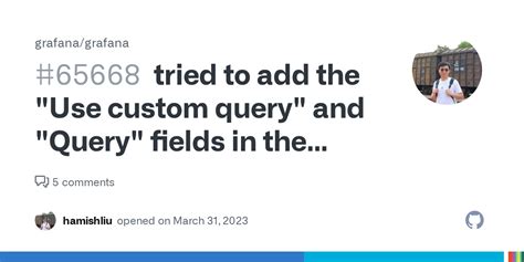Tried To Add The Use Custom Query And Query Fields In The Yaml File