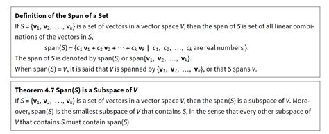 Solved Linear Combinations Of Vectors In A Vector Space