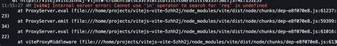 Error Handling With `proxymiddleware` Needs Improvement · Issue 13703