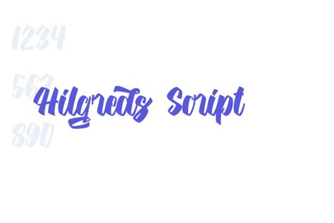 Hilgreds Script Font Free Download Now