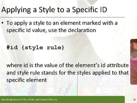 tutorial 3 working with cascading style sheets objectives