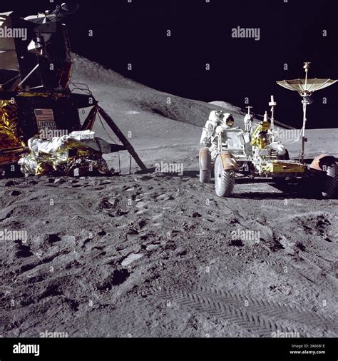 July 15 1971 Apollo 15 Lunar Module Pilot Jim Irwin Loaded The Lunar