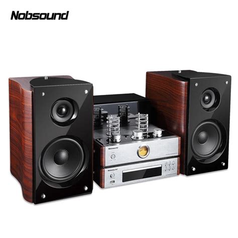 Bluetooth Combined Speaker Output Power 60W 5670 Electron Tube Amplifier Bookshelf HIFI Stereo