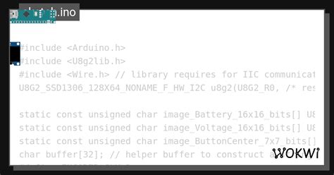 OLED RPM Wokwi ESP32 STM32 Arduino Simulator
