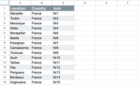 how to create an interactive map from a spreadsheet in mapcreator
