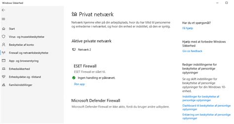 Question Regarding Eset Firewall And Windows Eset Internet Security And Eset Smart Security
