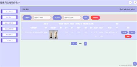 社区商城系统的设计与实现 JSP java springmvc mysql MyBatis 社区线上商城设计方案 CSDN博客