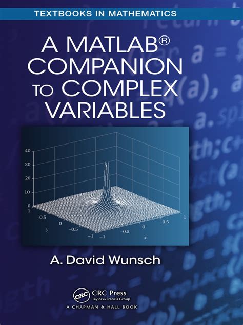 A Matlab R Companion To Comple A David Wunsch Pdf Complex
