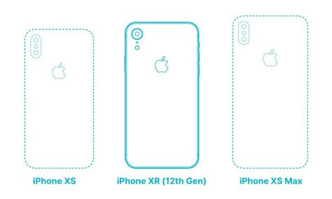 Apple iPhone XR (12th Gen) Dimensions & Drawings | Dimensions.com ...