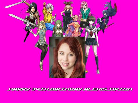 Happy 34th Birthday Alexis Tipton By Animeandlegofan2000 On Deviantart