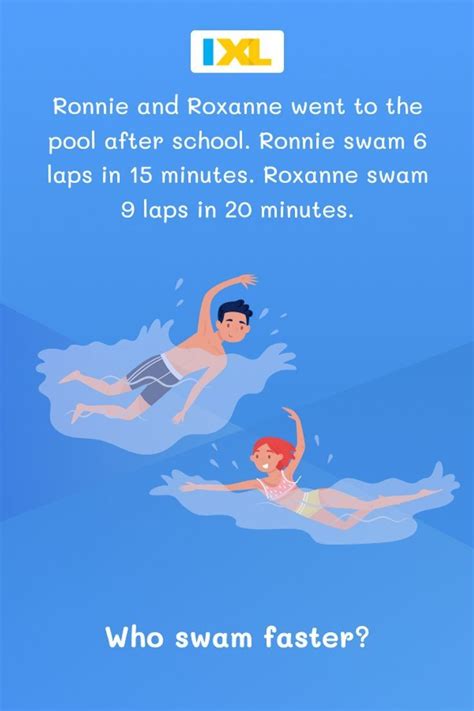 Math Word Problem About Comparing Rates