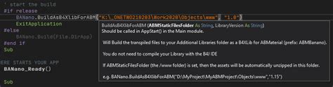[abmaterial banano] making banano libraries for abmaterial b4x programming forum