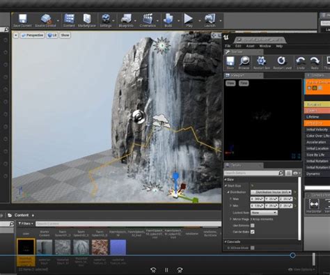 Artstation Intro To Ue4 Vfx Waterfall Tutorials