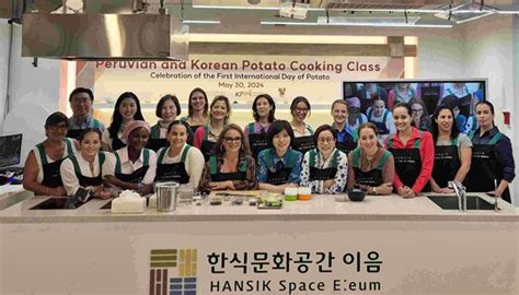 ‘제1회 세계 감자의 날 기념 한국과 페루의 감자요리 클래스 개최