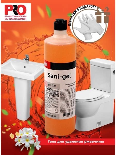 PRO-BRITE PROFIT SANI GEL Профессиональное концентрированное ...