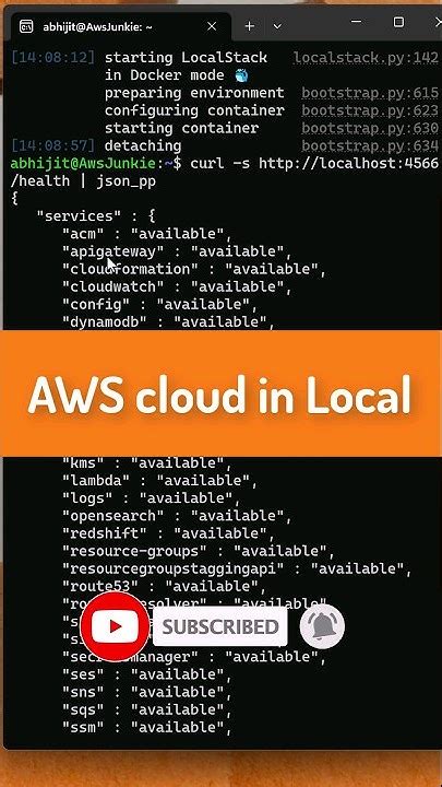 How To Install Localstack On Ubuntu Wsl Aws Cloud Service Emulator