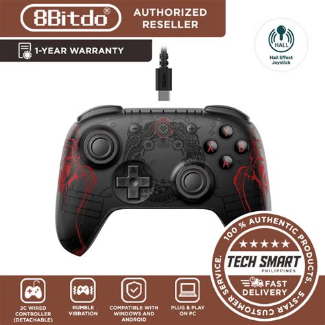 8bitdo Ultimate 2c Wired Wireless Controller For Windows Pc And Android With Hall Effect