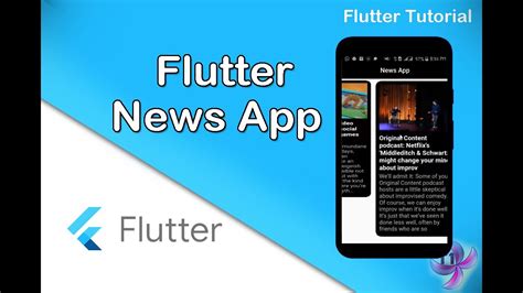 flutter news app ui api youtube