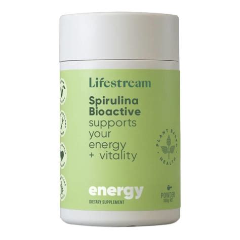 Buy Lifestream Spirulina Bioactive 100g Powder Online At Chemist Warehouse®