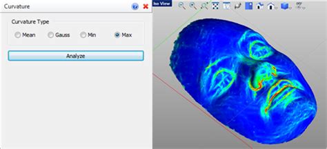 Mesh Module Ribbon Bar Inspect And Modify Tab Curvature
