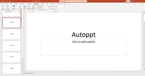 How To Play Powerpoint Slides Automatically Without Clicking Step By