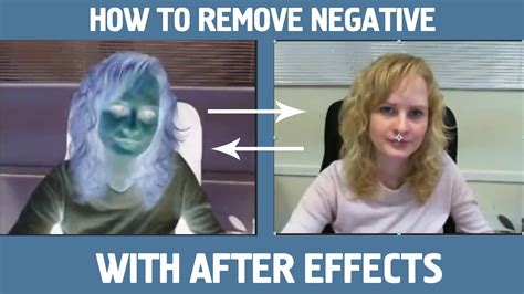 How To Remove Negative After Effects Tutorial Cg Animation Tutorials