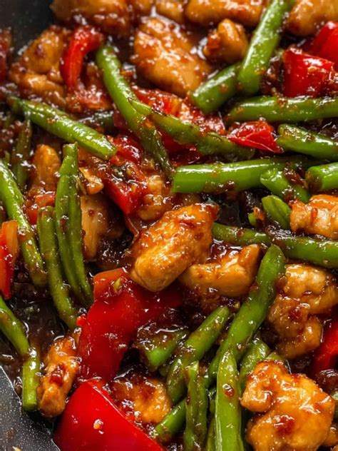 Chicken Green Bean Stir Fry