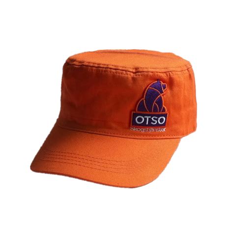 Customized Military Caps Orange Otso Army Cap