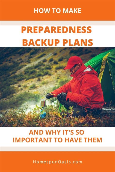 Preparedness Backup Plans Why You Need Them Artofit
