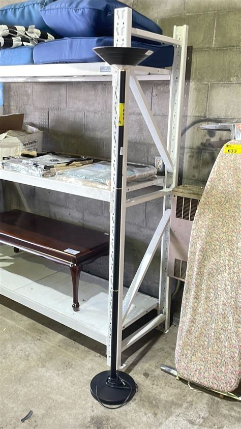 Pole Lamp 6 Halogen Tested Works Able Auctions