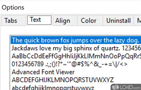 Advanced Font Viewer Download