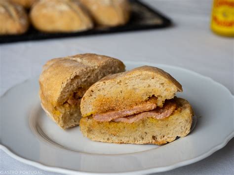 Lisbon Style Bifanas Traditional Portuguese Pork Sandwich
