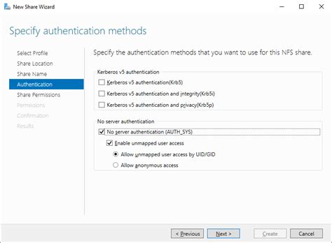 How Do We Configure A Windows Server As An Nfs Server To Have Shared