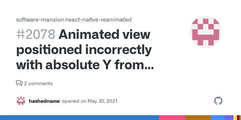 Animated View Positioned Incorrectly With Absolute Y From Pangesturehandler · Issue 2078