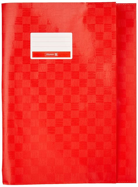 buy brunnen booklet cover for a4 with name tag and structure embossing