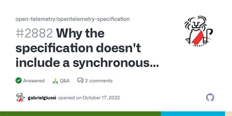 Why The Specification Doesn T Include A Synchronous Gauge Open Telemetry Opentelemetry