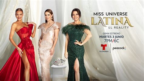 Miss Universe Latina El Reality Llega A Telemundo El 3 De Junio