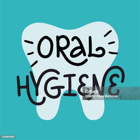 구강 위생의 벡터 레터링 일러스트레이션 낙서 편지 치아의 아이콘 치과 의사의 날 인사말 카드 템플릿 치과 치료에 대한 타이포그래피 포스터 의료 캐비닛에 대한 개념 0명에