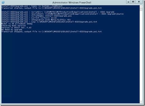 Osd Bios Upgrade During Os Deployment In Mdtconfigmgr V3 The