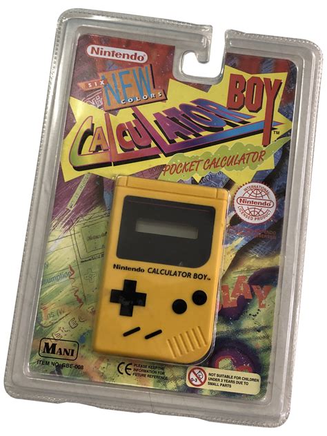 Nintendo Calculator Boy Calculator Computing History