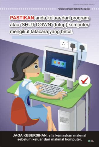 Peraturan Dalam Makmal Komputer Sm Set Of 8 Progressive Scientific Sdn Bhd