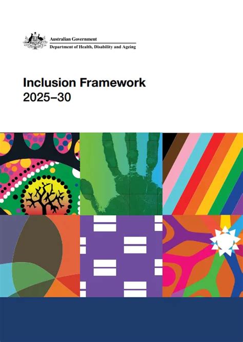 Inclusion Framework 2025 30 Australian Government Department Of Health Disability And Ageing